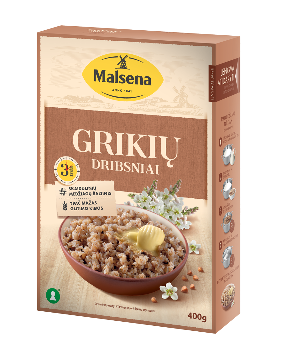 Grikių dribsniai | Malsena
