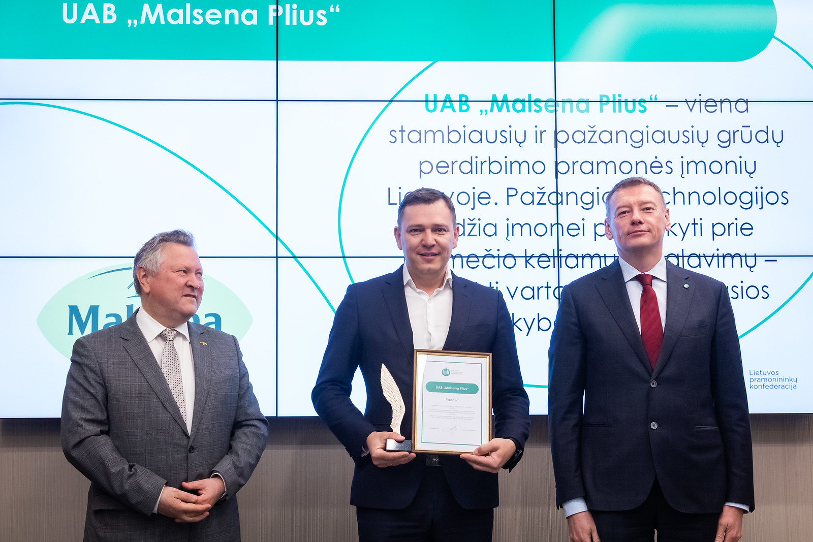 "Malsena plius" įteiktas „Lietuvos metų eksportuotojas 2021 ...